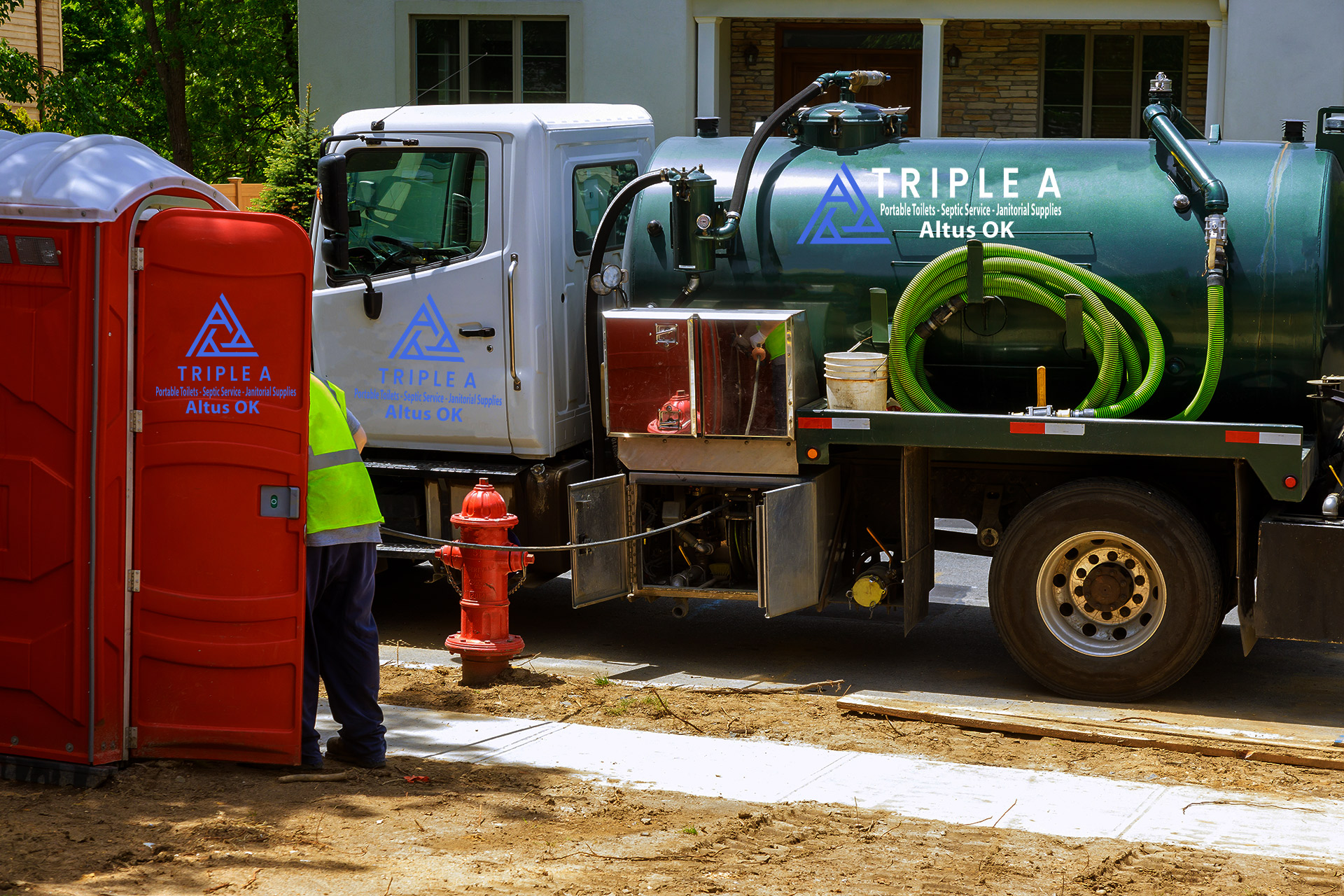 Septic Tank Service - AAA Portable Toilets of Altus
